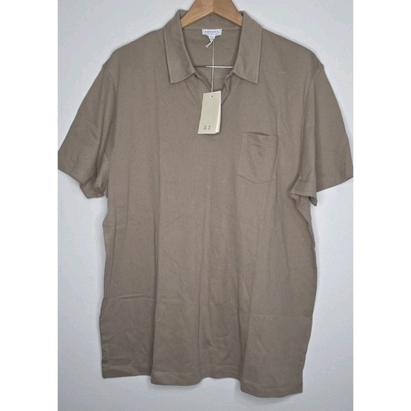Sunspel | Shirts | New Sunspel Riviera Polo Shirt Xxl Golden Brown ...